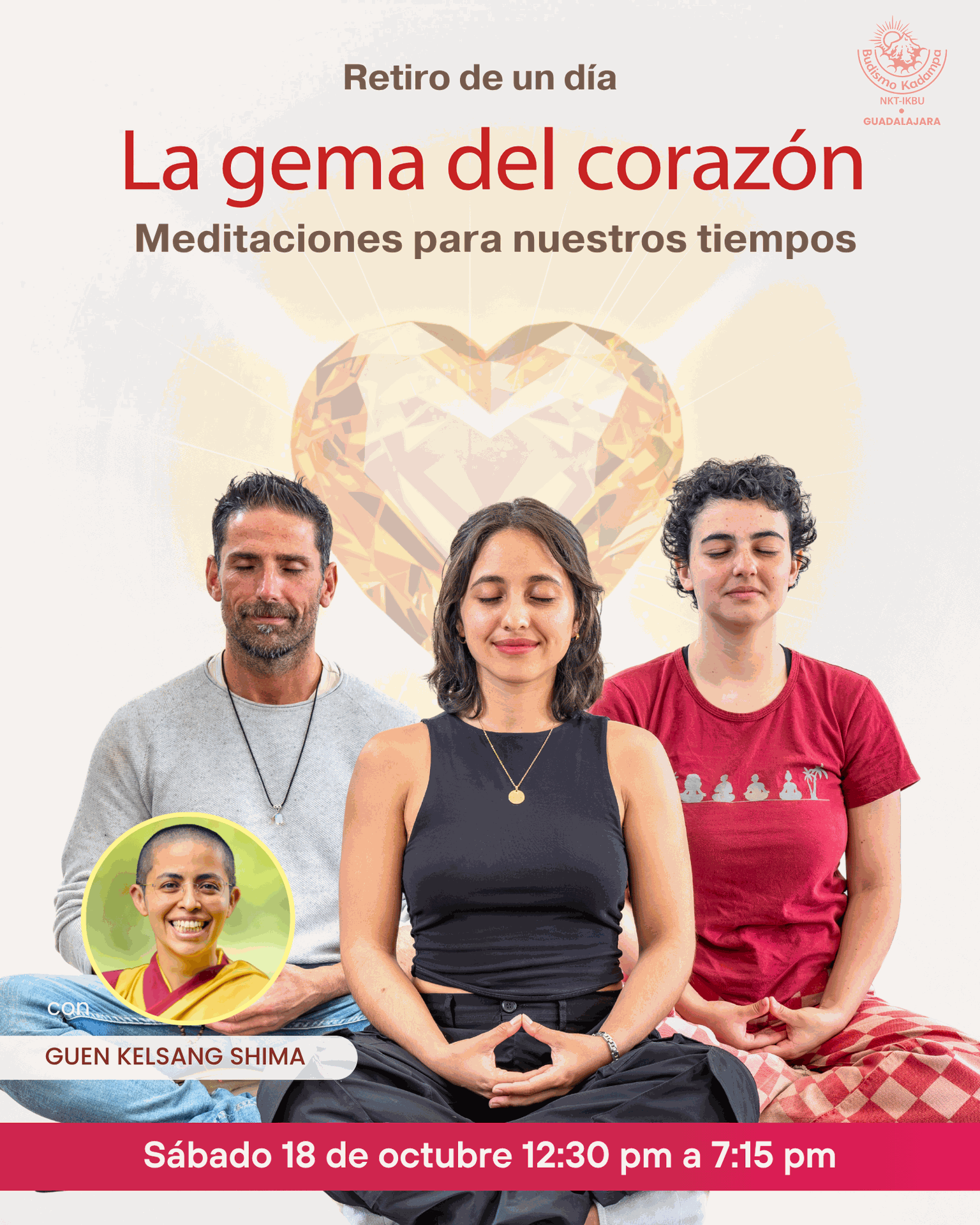 La gema del corazón, meditaciones para nuestros tiempos · Retiro de un ...